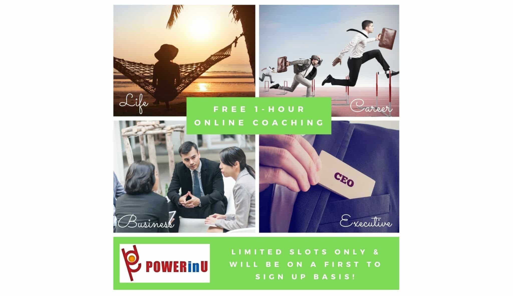 FREE ONLINE COACHING 2020 - POWERinU Training and Coaching Philippines
